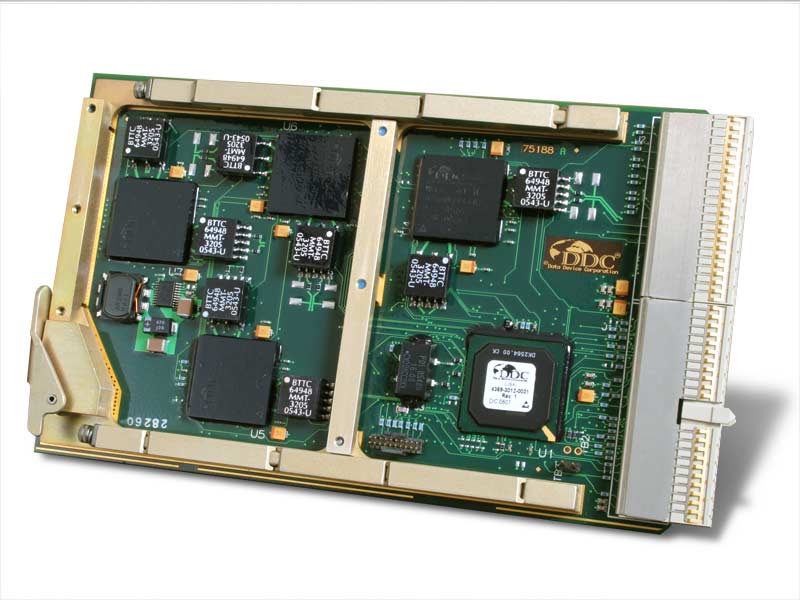 DDC Announces New Conduction Cooled MIL-STD-1553 cPCI Card